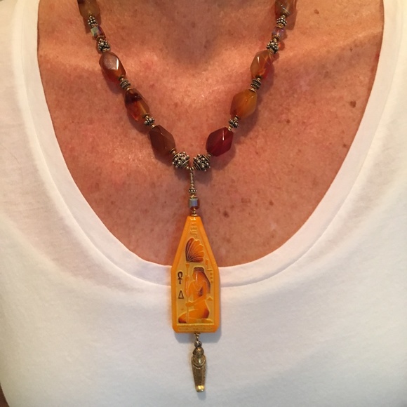 Jewelry | Antique Tile Necklace | Poshmark